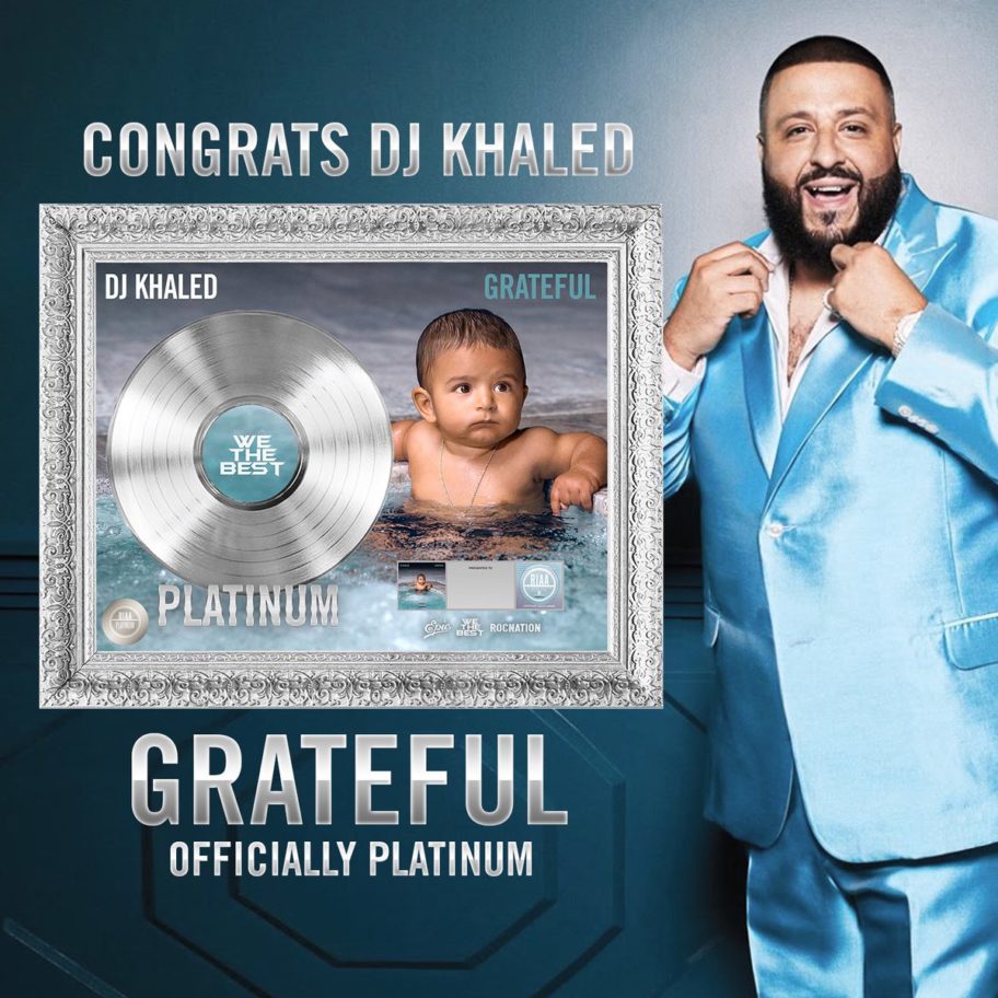 DJ Khaled’s ‘Grateful’ Album Is Certified Platinum | HWING
