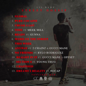 Lil Baby — Street Gossip (Album Stream) | HWING