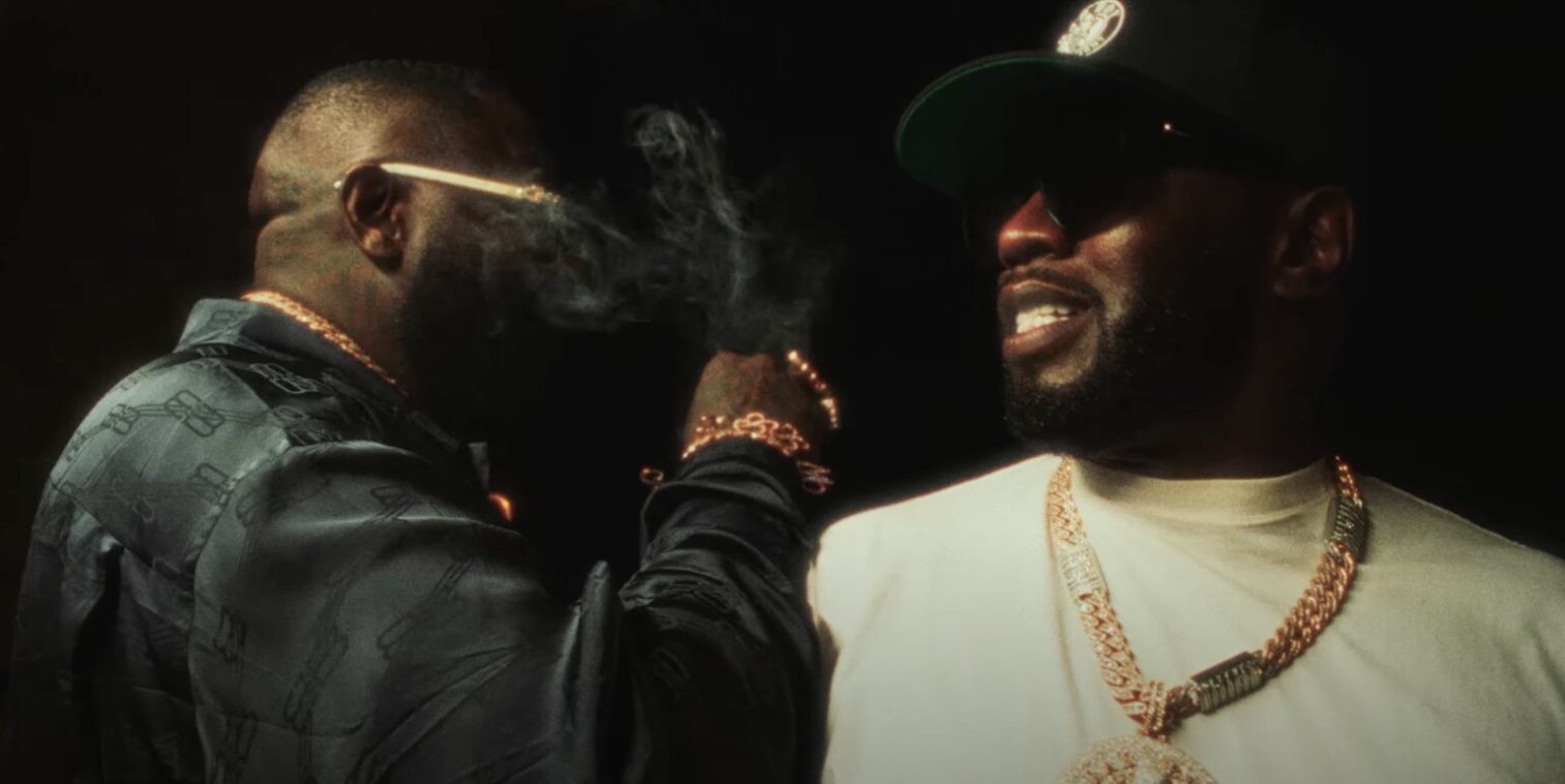 Diddy & Rick Ross Link Up for "Whatcha Gon' Do" Video - HWING